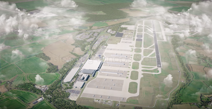 London Stansted Transformation fly-through animation - Passenger ...