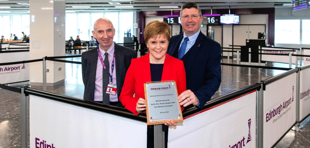 Edinburgh Airport terminal expansion officially opened - Passenger ...