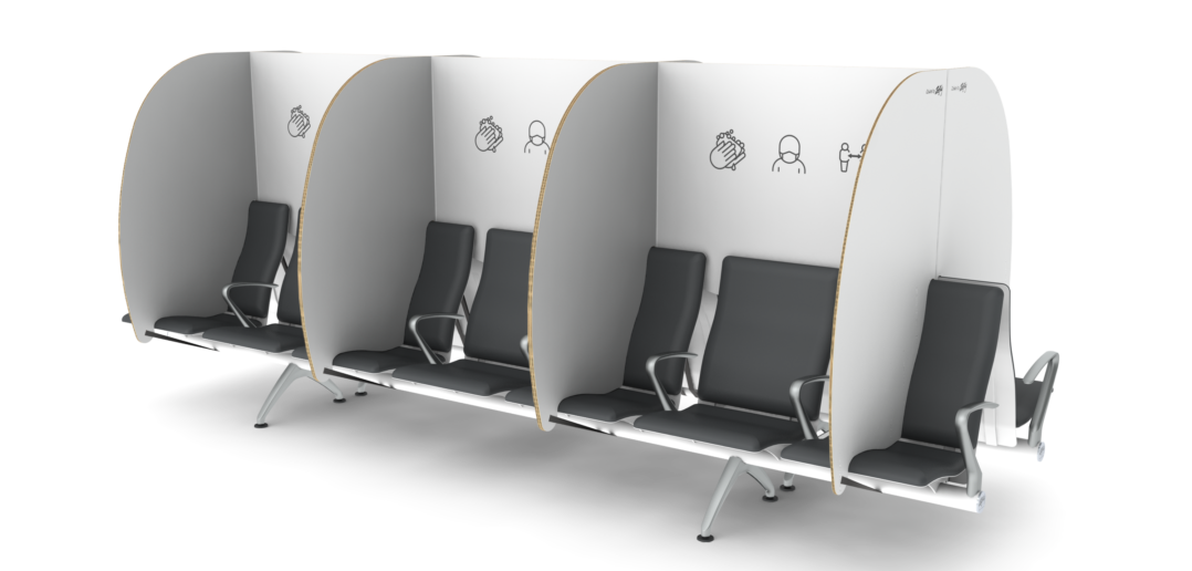 Seating isolation barriers for terminals - Passenger Terminal Today