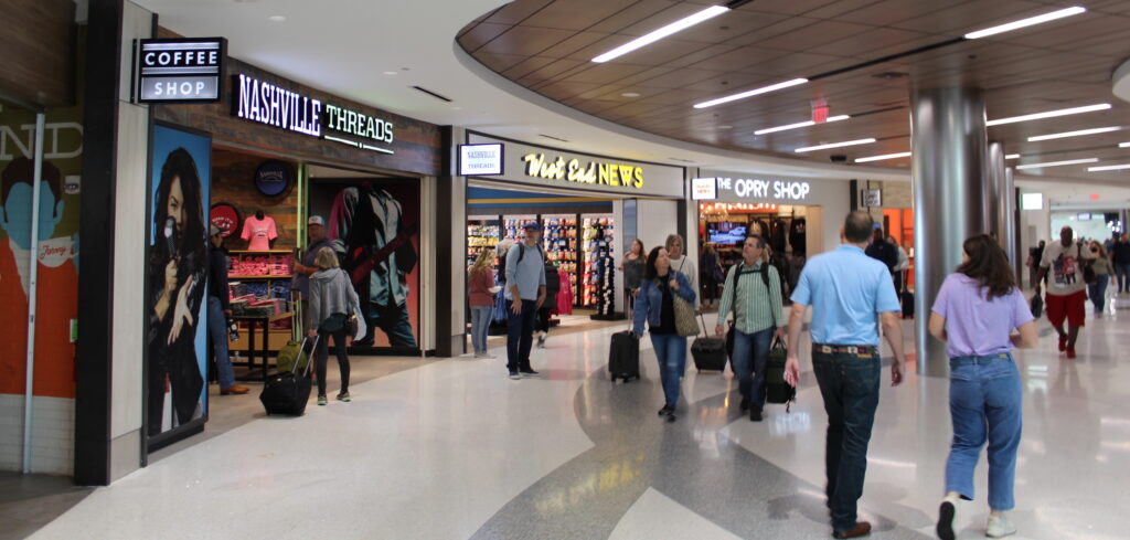 Nashville Airport launches redeveloped concessions program - Passenger ...