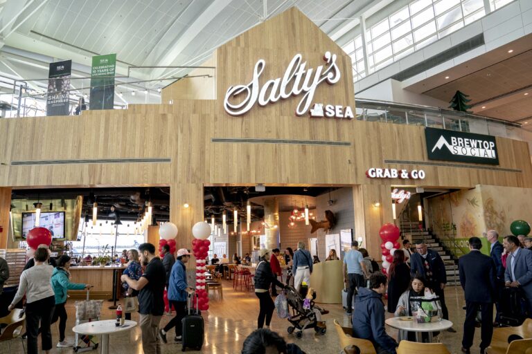 Salty's at the Sea and BrewTop Social concepts open at Seattle-Tacoma ...