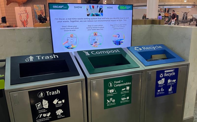 Seattle-Tacoma International deploys AI waste-sorting solution ...