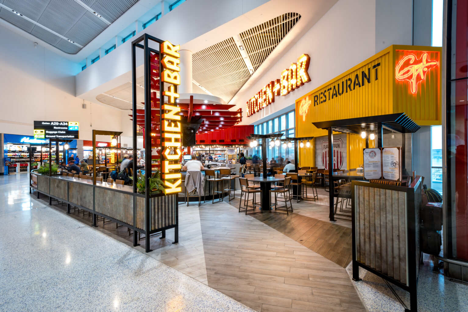 Newark Liberty International opens Guy Fieri’s Flavortown Kitchen + Bar ...
