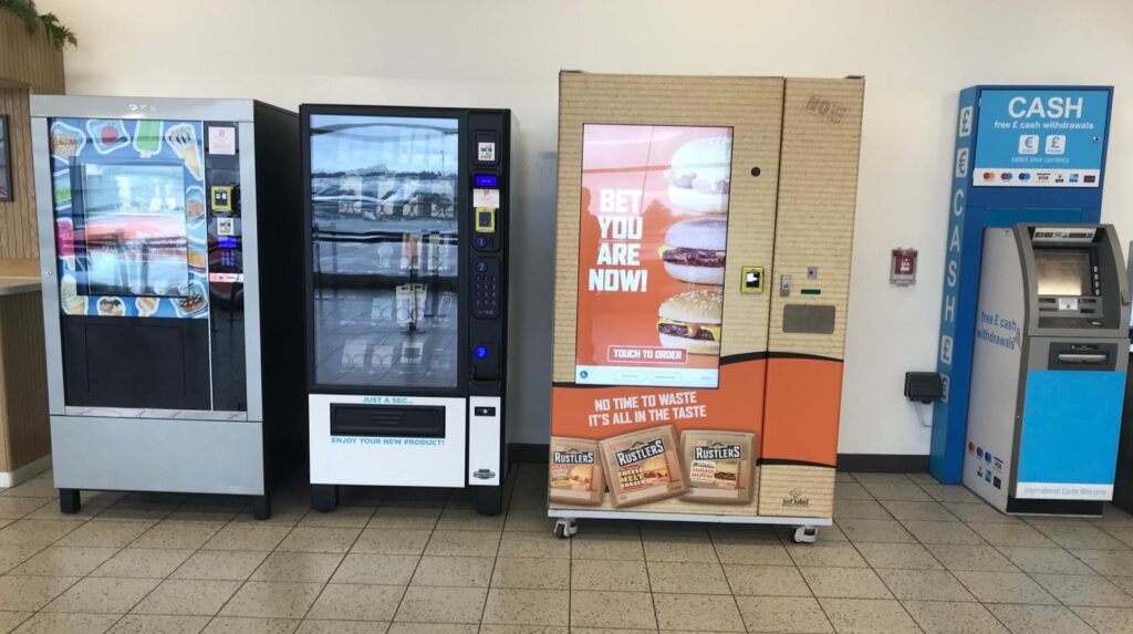 London Luton Airport launches automatic hot food dispenser - Passenger ...