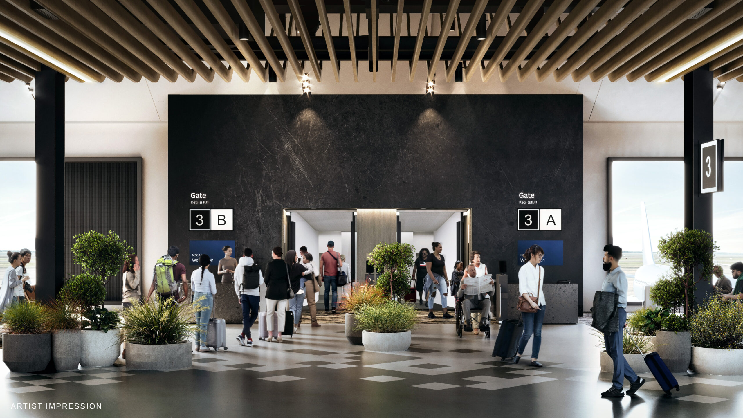 Auckland Airport reveals details for new domestic terminal - Passenger ...