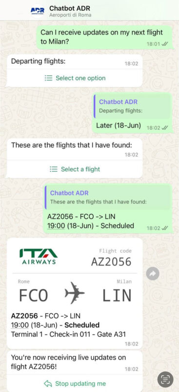 ADR launches WhatsApp chatbot and smart boarding - Passenger Terminal Today