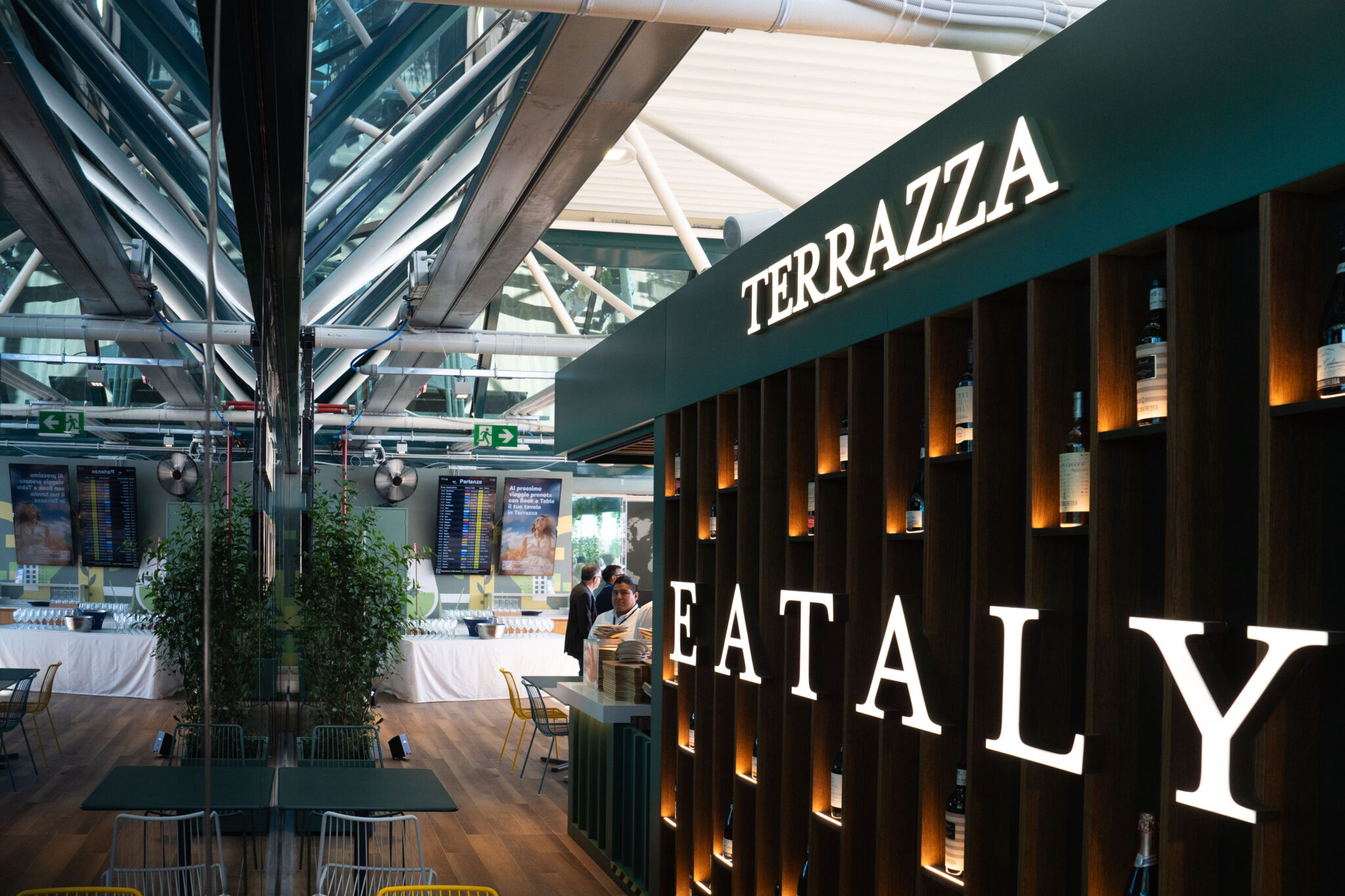 Aeroporti di Roma and Autogrill launch outdoor eatery in Terminal 1 ...