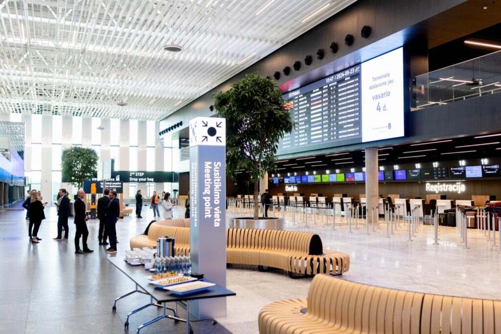 Lithuanian Airports completes construction of new departures terminal ...