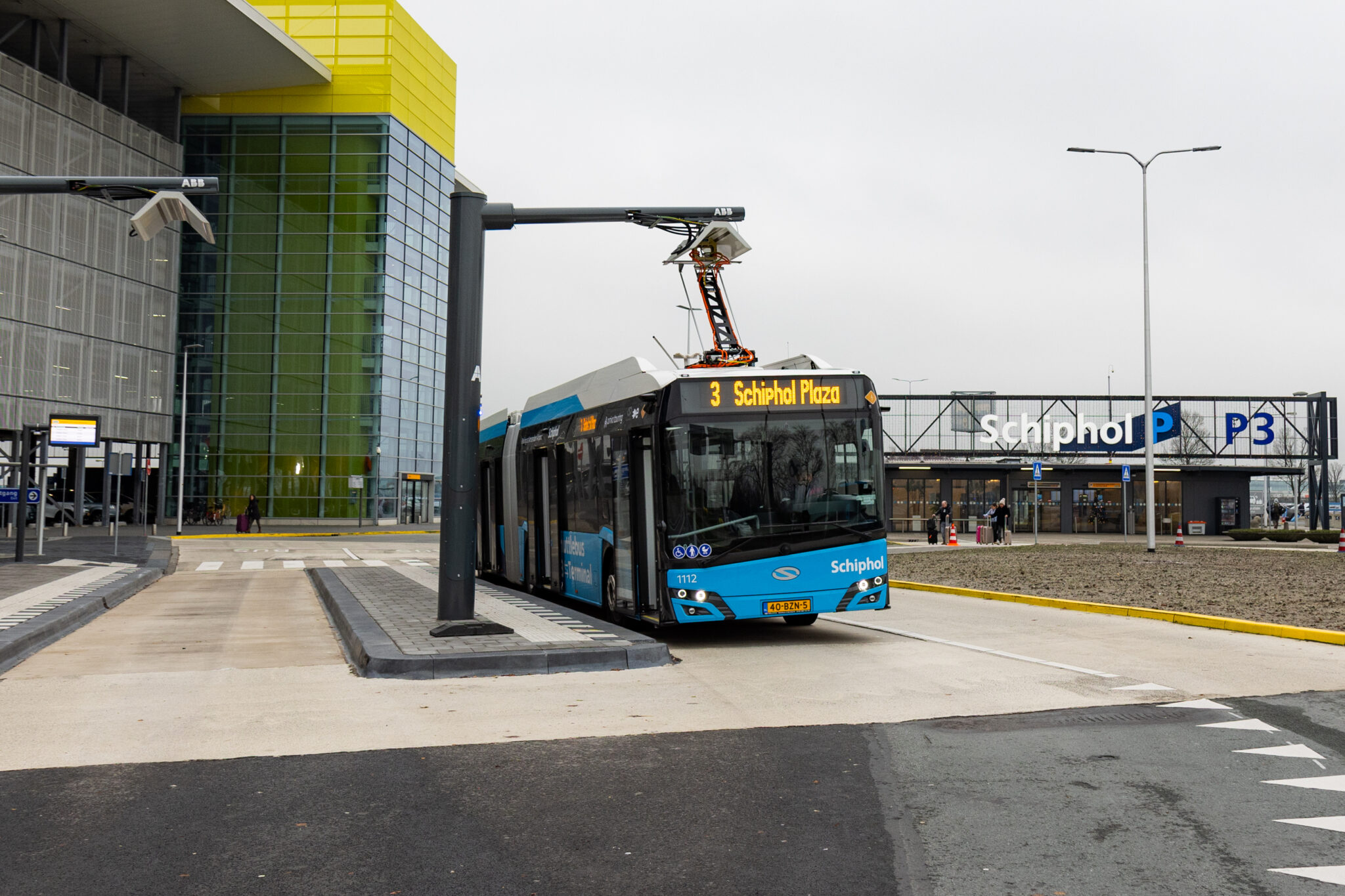 Arriva provides electric buses for long-term parking transfer at ...