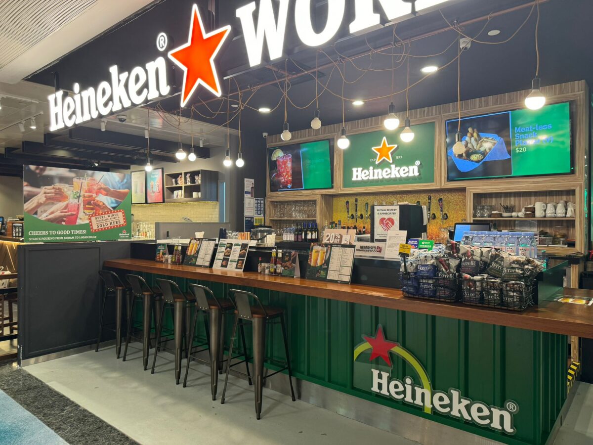 SSP opens Asia’s first Heineken World Bars at Singapore Changi Airport ...