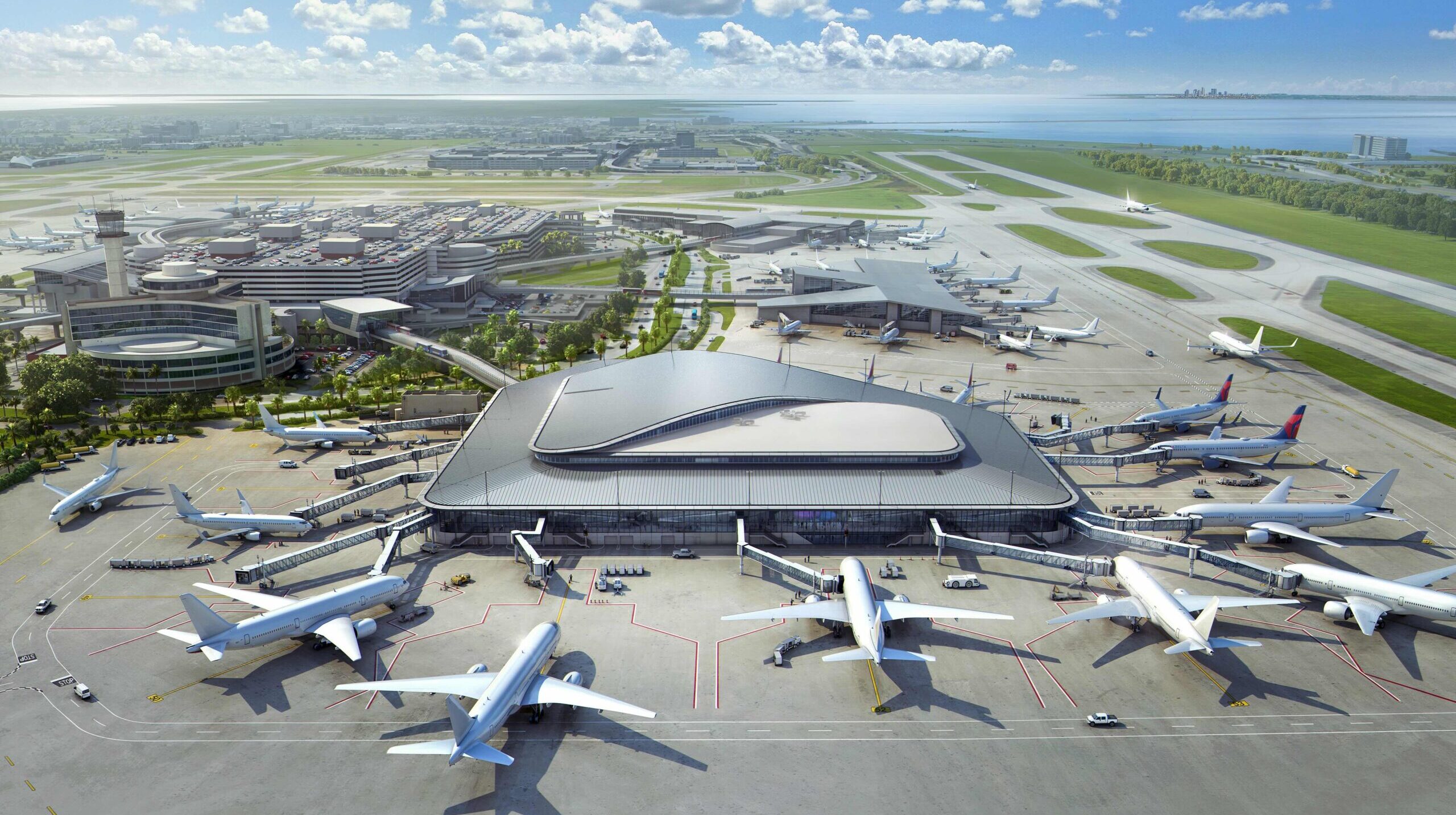 Tampa International approves final design for Airside D terminal ...