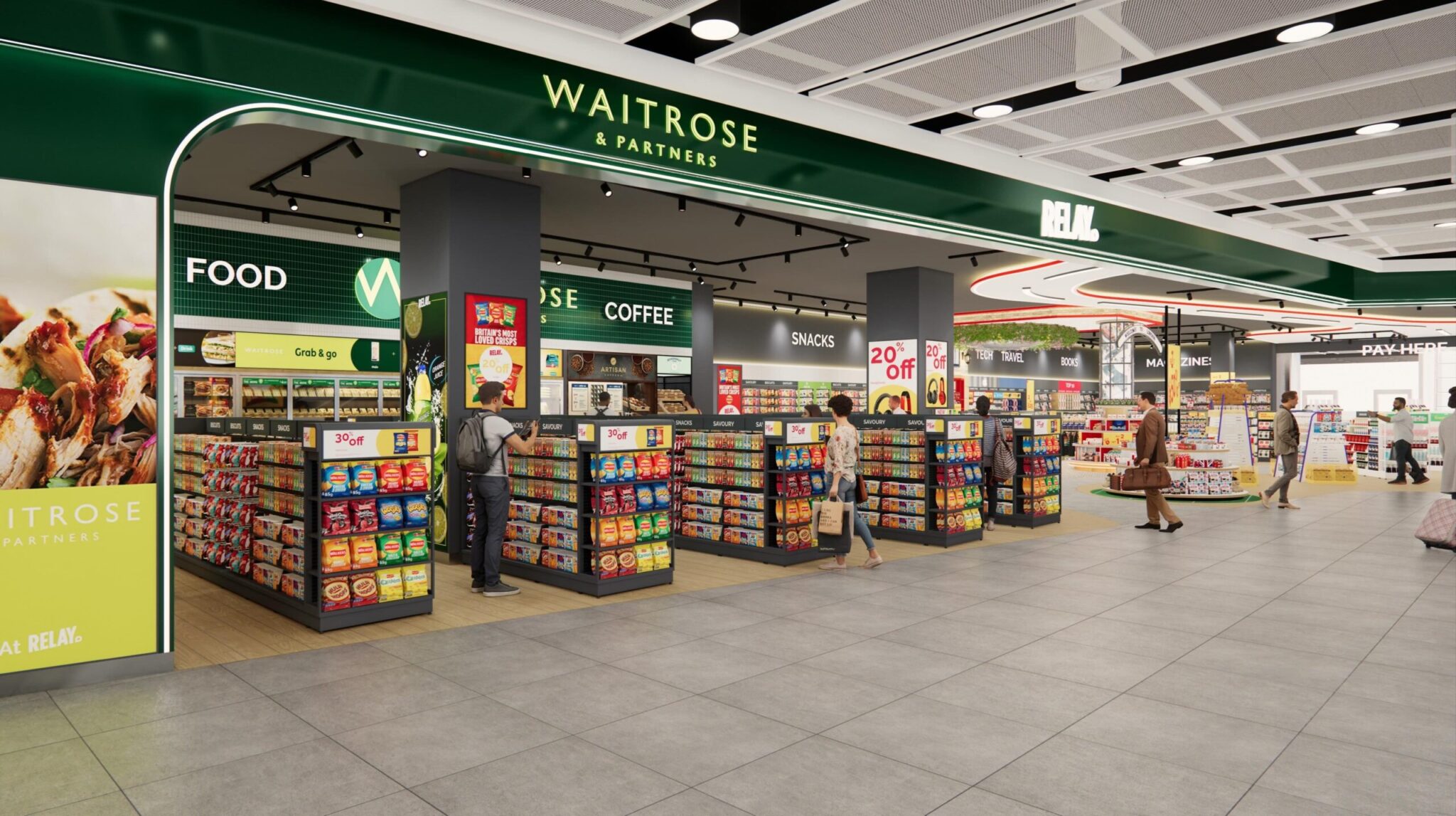 Waitrose makes debut entry into airport retail at Heathrow Terminal 2 ...